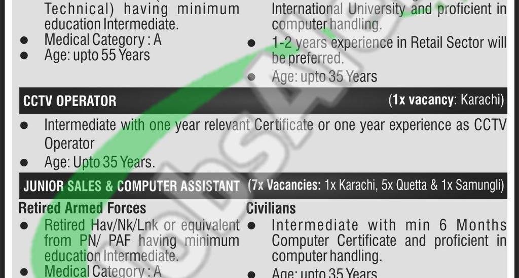 www.csd.gov.pk Application Form Download Online 2017 Jobs Latest