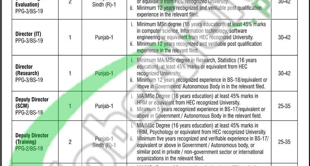 Public Procurement Regulatory Authority Jobs 2017 PPRA Application Form ...